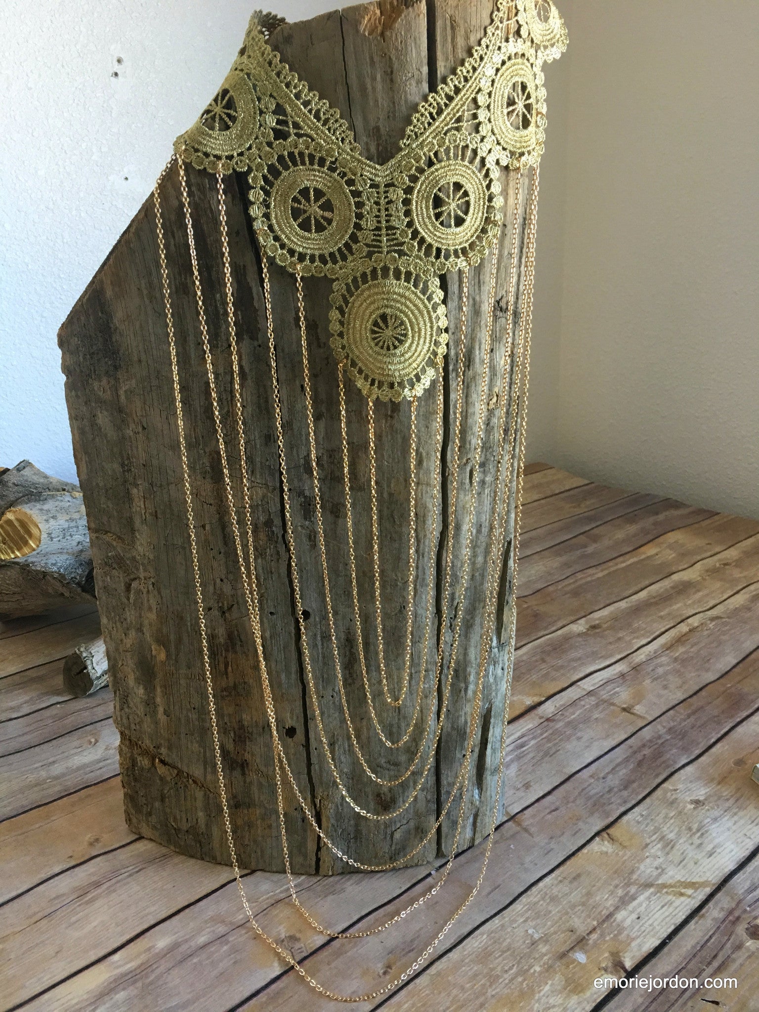 Lace & Chains Body Chain – emoriejordon