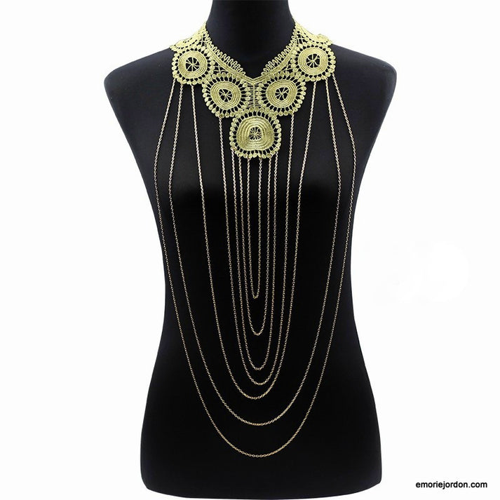 Lace & Chains Body Chain – emoriejordon